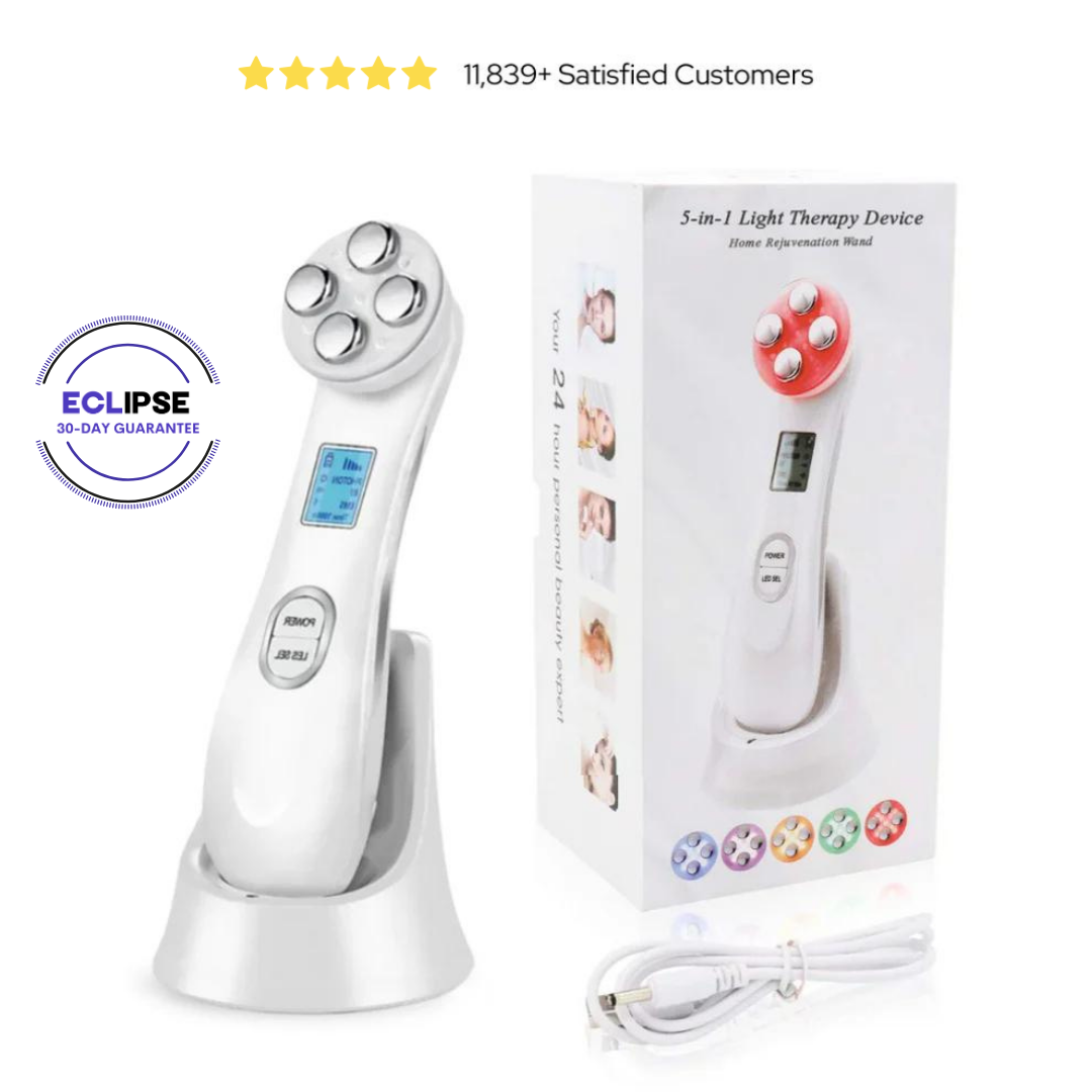 Eclipse® Light Therapy Skincare Wand | With Red and Green Light Therapy – Eclipse Skin Co